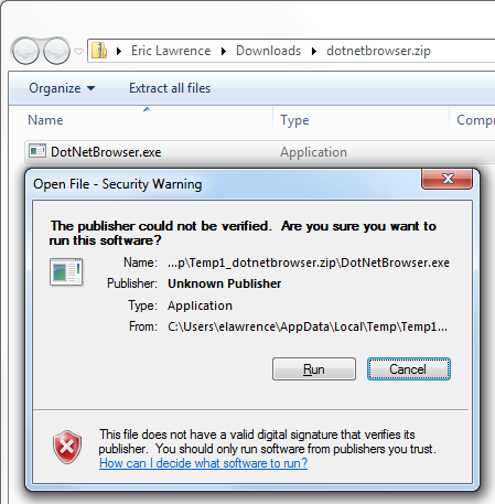 Downloads and the Mark-of-the-Web – text/plain