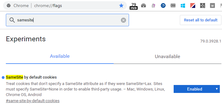 Same-Site Cookies By Default – text/plain