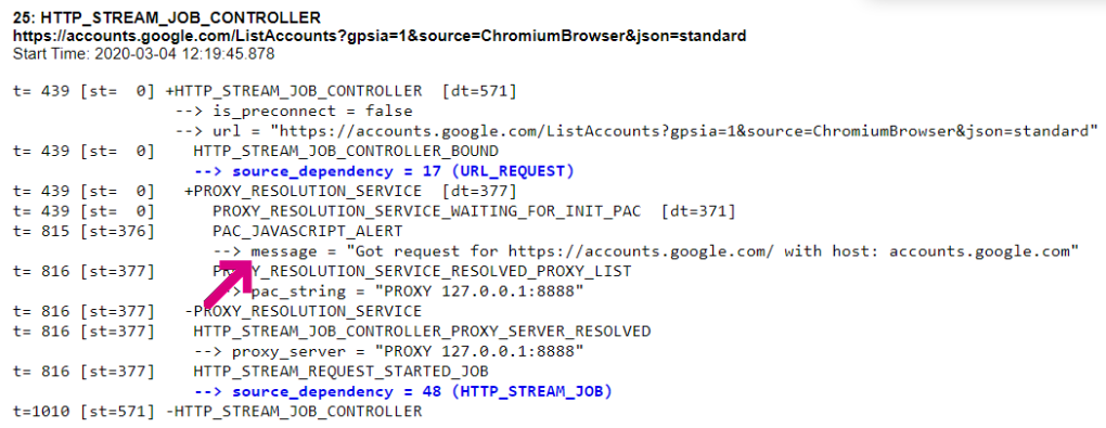 Debugging Proxy Configuration Scripts in the new Edge – text/plain