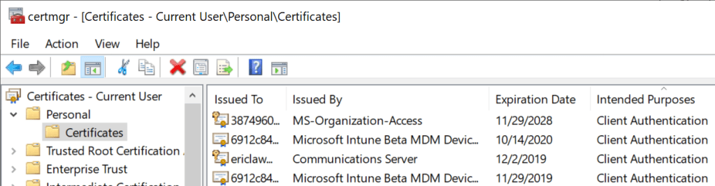 Client Certificate Authentication – text/plain