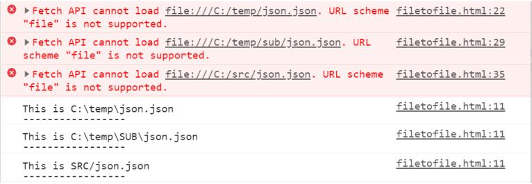 Restrictions on File Urls – text/plain