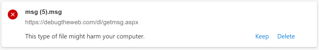 Download Blocking by File Type – text/plain