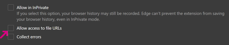 Restrictions on File Urls – text/plain