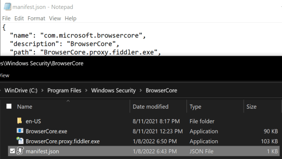 Debug Native Messaging – text/plain