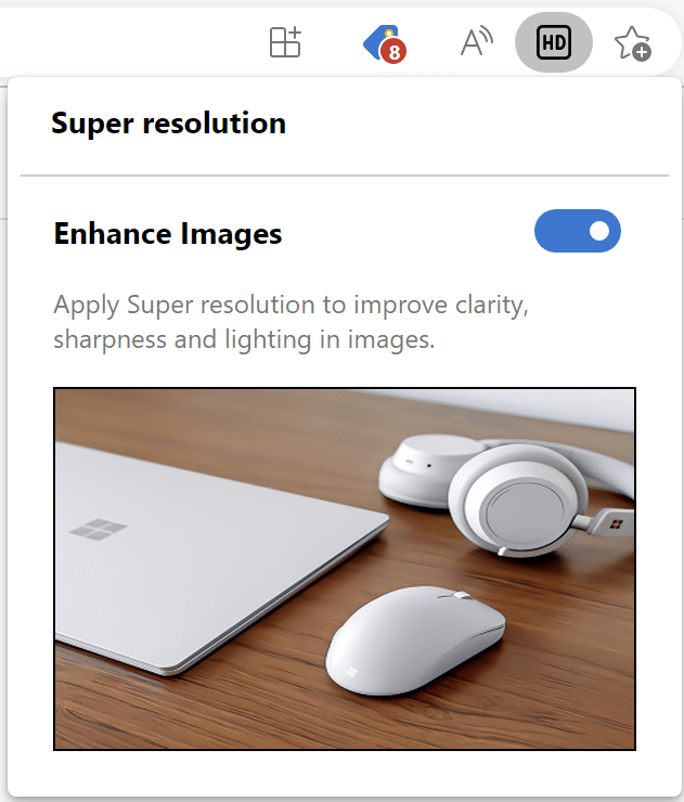 Edge’s Super-Res Image Enhancement – text/plain