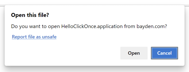 Demystifying ClickOnce – text/plain