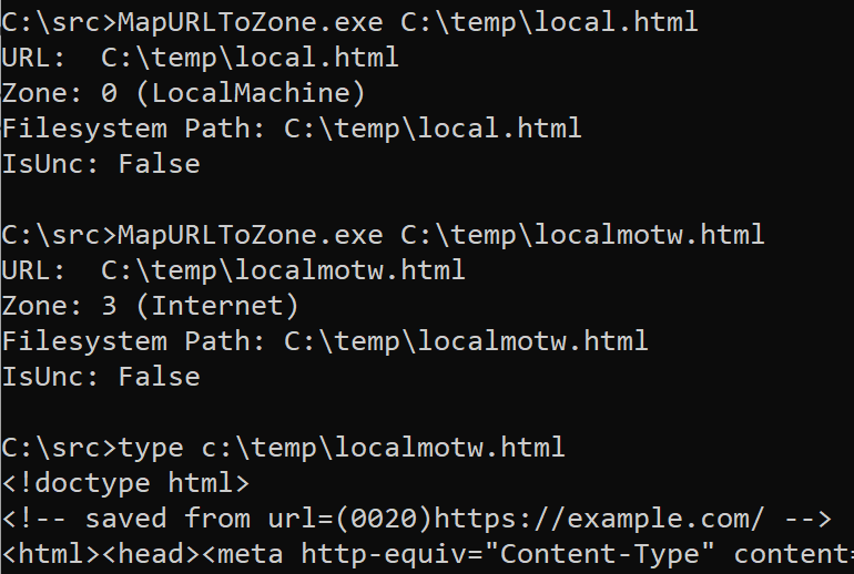 Mark-of-the-Web: Additional Guidance – text/plain