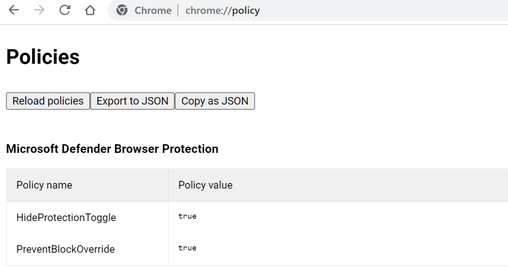 Improving the Microsoft Defender Browser Protection Extension – text/plain