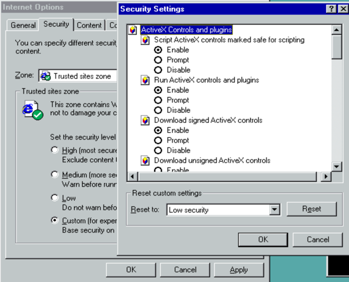 Security Zones in Edge (and Chrome) – text/plain