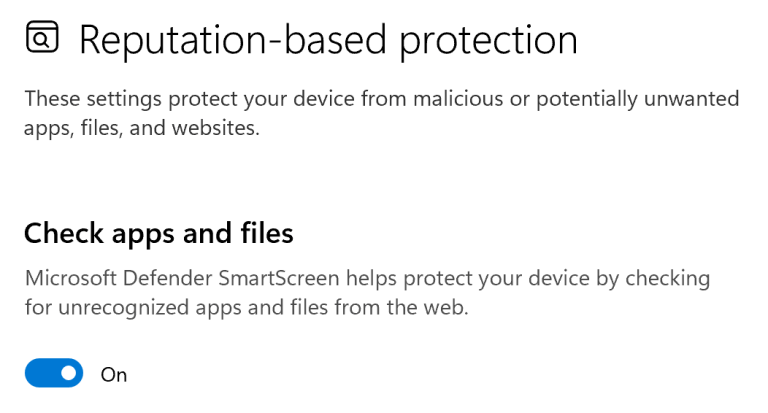 SmartScreen Application Reputation, with Pictures – text/plain